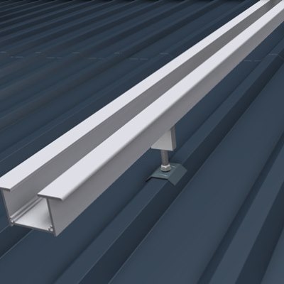 SOL-50 XXL-Vertikalprofil 2m pressblank | 103200
